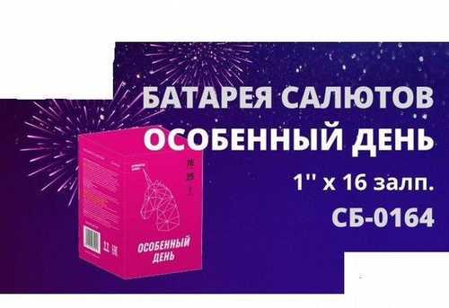 Салют «Особенный день», 16 залпов, 20 сек