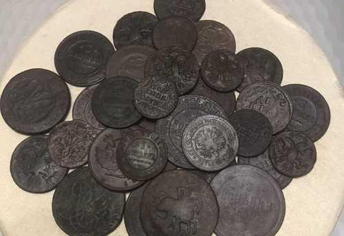 Лот царских монет 32 шт