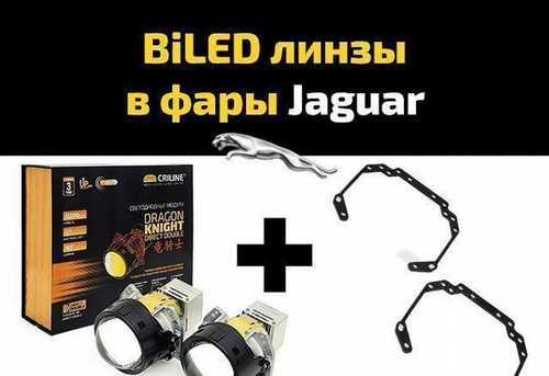 Набор для установки Bi-LED линз в фары Jaguar