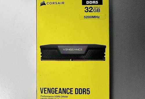 Оперативная память 32 GB DDR5 Corsair 5200MHz