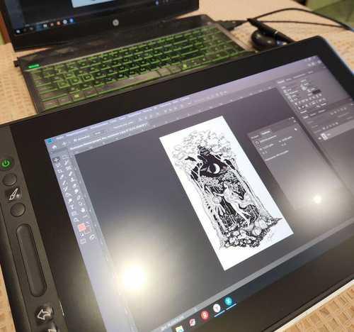 Huion Графический планшет kamvas Pro 16 v2 с подст