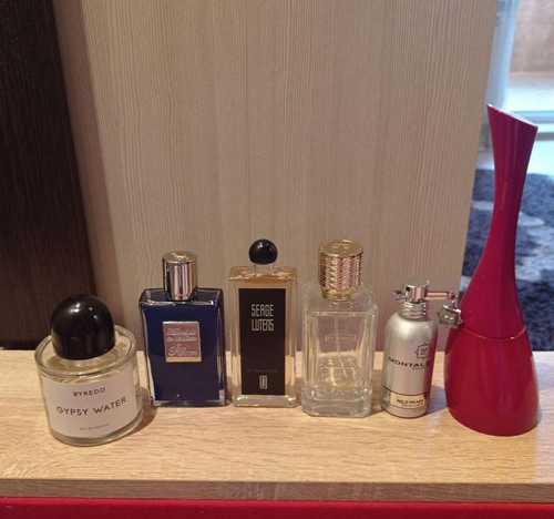 Kilian, Lutens, Byredo, Montale, Kenzo (поделюсь)