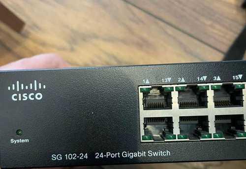 Коммутатор Cisco SG102-24