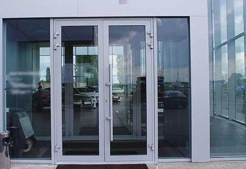 Алюминиевые двери от завода