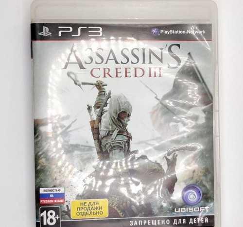 Диск для PS3 Assassins Creed 3