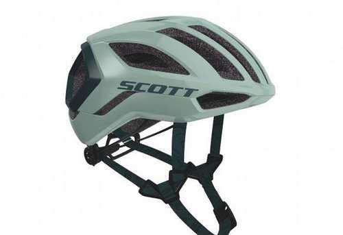 Велошлем Scott Centric Plus / Серо-зеленый