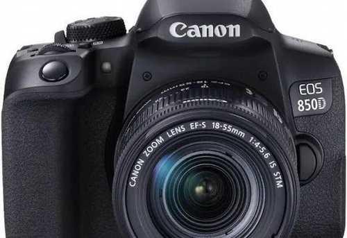 Зеркальный фотоаппарат canon EOS 850 d