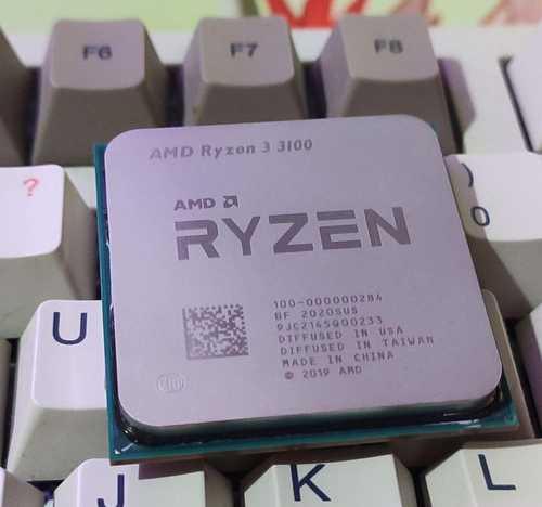 CPU: AMD Ryzen 3 3100 3.9 ггц