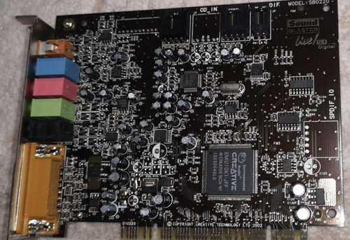 Звуковая карта Sound Blaster Live 5.1 PCI