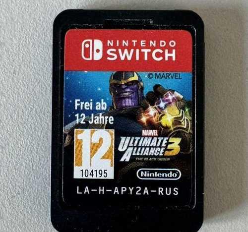 Marvel Ultimate Alliance 3 switch