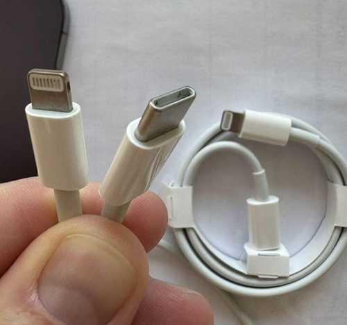 Кабель Apple Lightning - USB Type-C белый 1 м