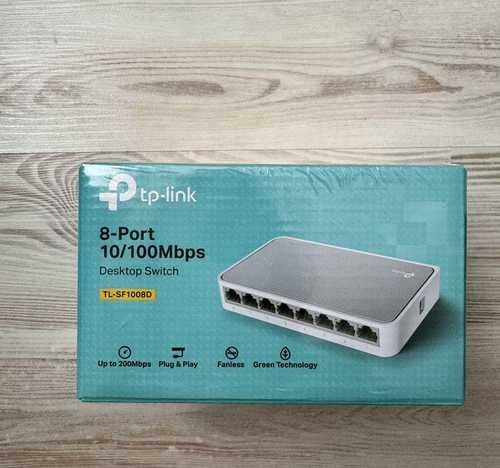 Коммутатор TP-Link TL-SF1008D