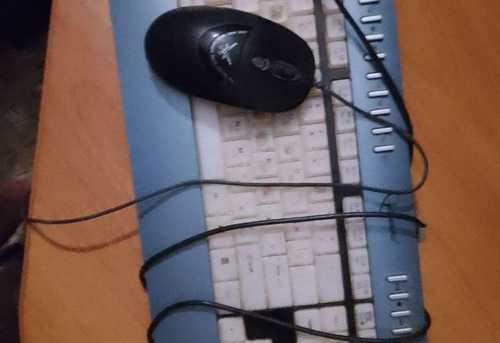 Мышка и клавиатура с подсветкой