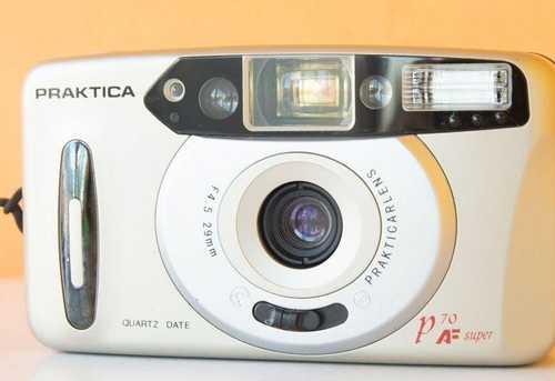 Плёночный фотоаппарат Praktica P70 AF + примеры