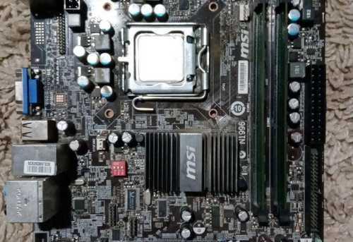 М/п asrock am3+, msi 775, Видеокарта Asus 2gb