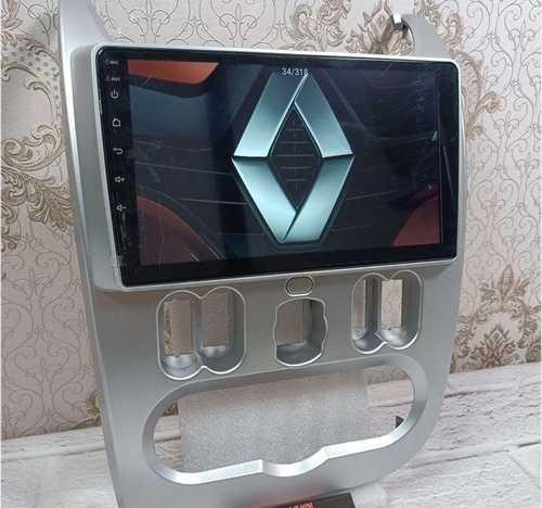 Магнитола Renault Logan Sandero android новая