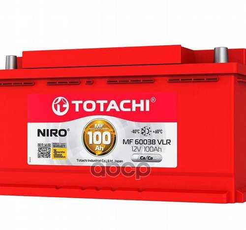 АКБ totachi niro MF 60038 VLR 100а/ч поляр