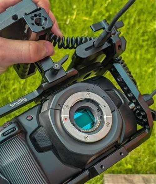Blackmagic pocket cinema camera 4k в сборе