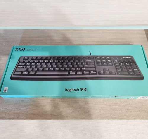 Клавиатура logitech k120 ru/eng