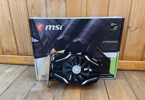 Игровая видеокарта MSI GeForce GTX 1050 Ti 4G OCV1