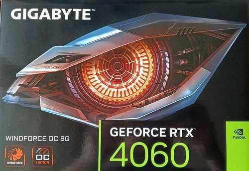 Gigabyte nvidia RTX 4060 windforce OC