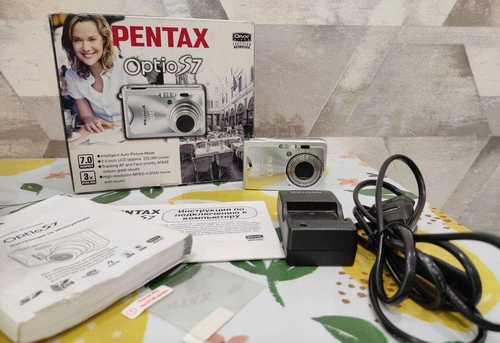 Фотоаппарат pentax Optio S7