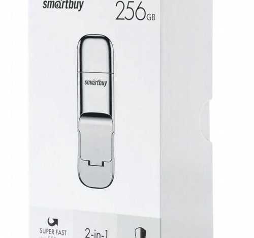 Usb флэшка smartbay 3,2 256 gb type-c