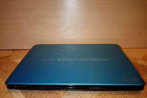 Нетбук Acer/морская волна/10"/4ядра/2Гб*320Гб/2час