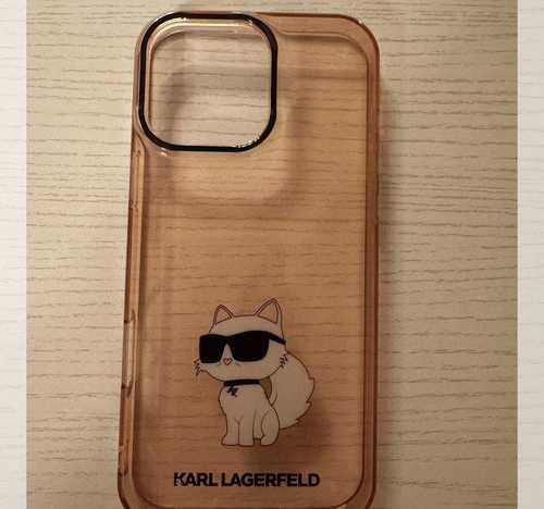 Чехол на iPhone 16 pro max karl lagerfeld