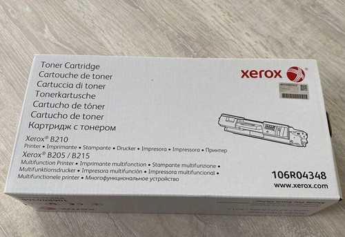 Картридж Xerox 106R04348 чёрный