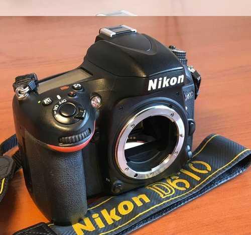 Фотоаппарат Nikon D610 Body