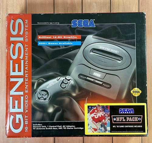 Sega Genesis VA2.3 оригинал полный комплект