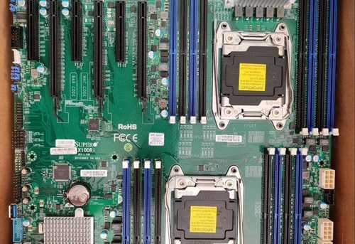 Материнская плата supermicro x10dri