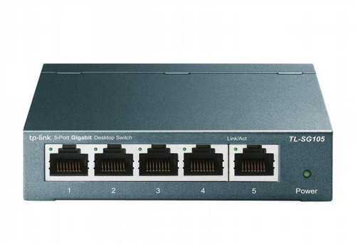 TP-Link TL-SG105 коммутатор до 1000 мбит/с