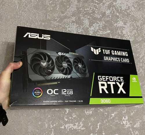 Видеокарта asus GeForce RTX 3060 TUF Gaming OC