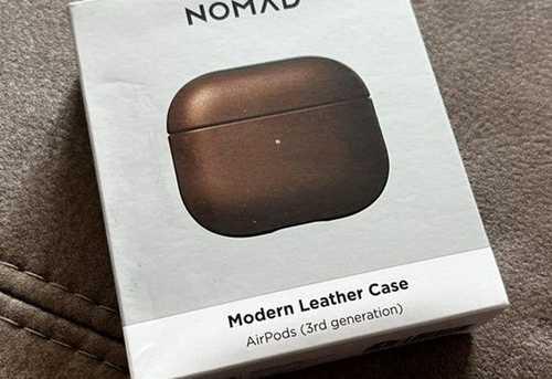 Чехол Nomad Leather Case for Airpods 3