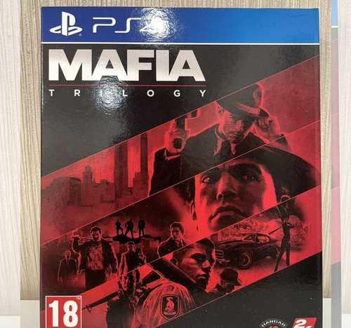 Mafia Trilogi PS4 Диск (Мафия Трилогия)