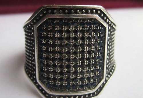 Серебряное Кольцо Перстень Цирконы