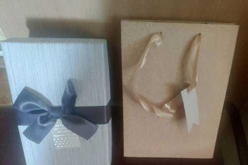 Подарочная коробочка и пакетик