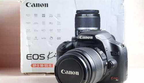 Фотоаппарат Canon 500d (kiss x3) + 18-55 Kit