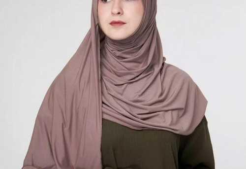 Готовый хиджаб-шарф головной убор для мусульманки