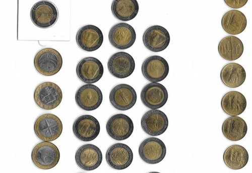 Монеты Сан Марино биметалл и не только