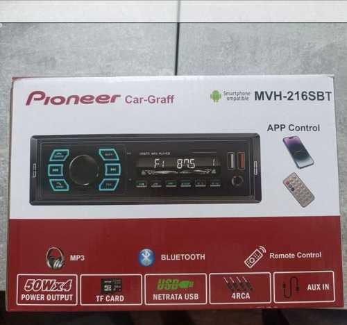 Автомагнитола Pioneer MVH-213-214-215-216SBT