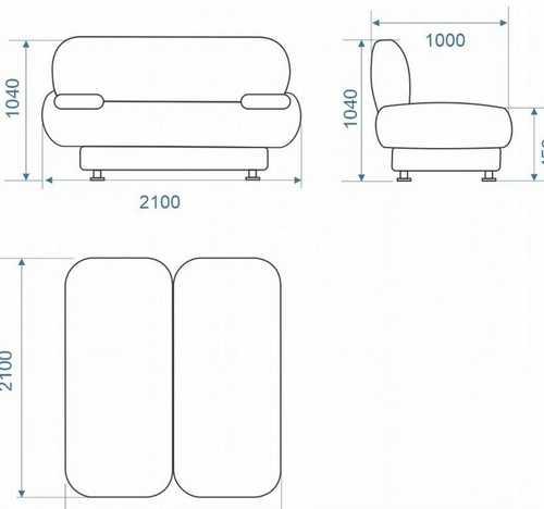 Диван раскладной