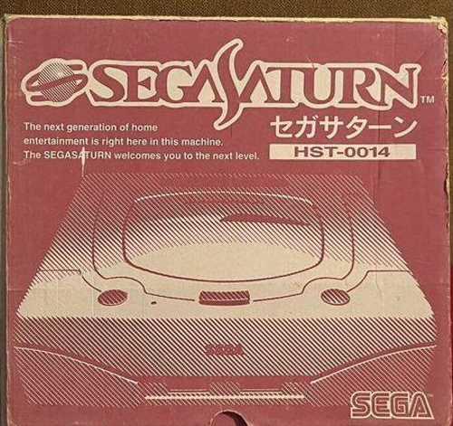 Комплект Sega Saturn + адаптер VideoCD