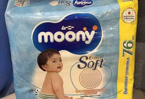 Подгузники Moony Extra Soft 3/M 6-11кг 76 шт