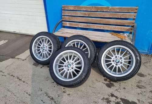 Колеса летние R17 на BMW 5-ку разноширокие