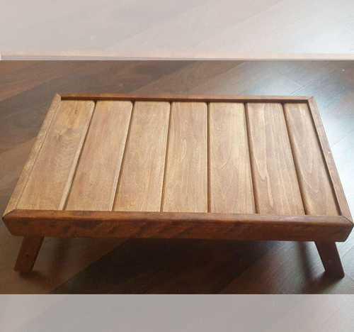 Столик подставка деревянная