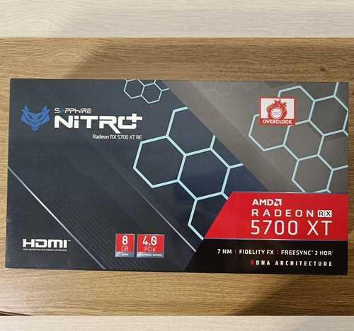 Видеокарта sapphire RX 5700 XT Nitro+