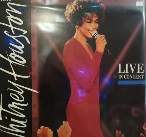 Laserdisc LD Whitney Houston Live in Concert